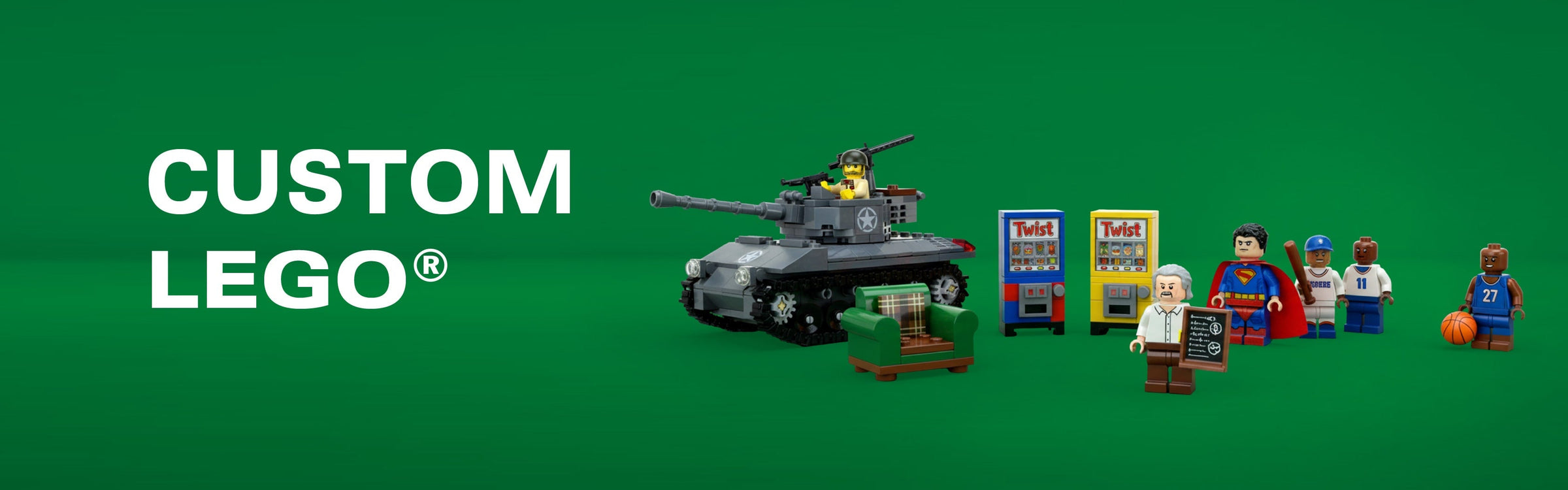Custom Lego Sets & Custom Minifigures | BAM Good Bricks