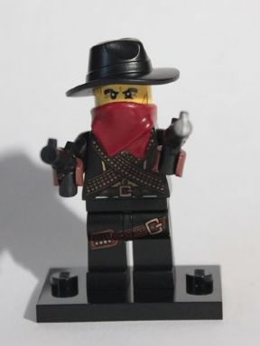 LEGO Minifig col06-5 Bandit Series 6 Complete set w/Stand & Acces | Buy ...