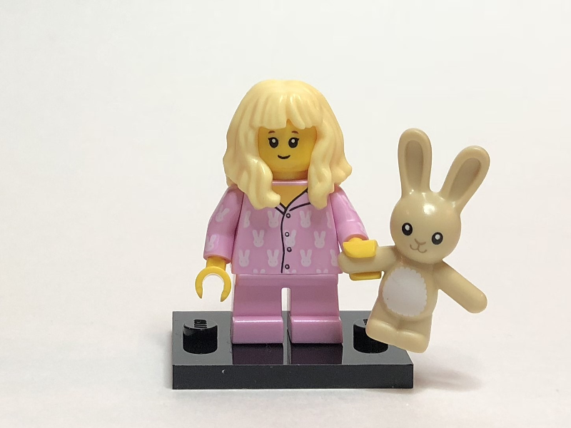LEGO Minifig col20-15 Pajama Girl Series 20 Complete set w/Stand ...