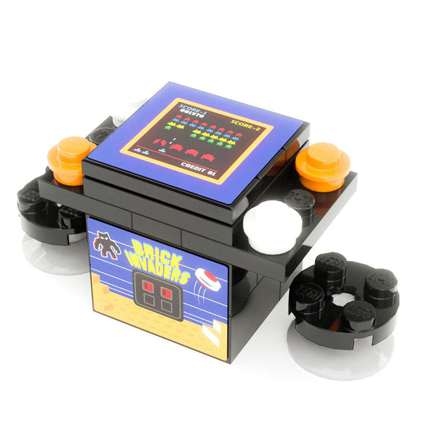 Brick Invaders 2-Player Classic Arcade made using LEGO parts - B3 Cust