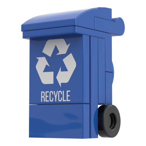 Custom Recycle Bin / Trash Can made using LEGO parts - B3 Customs ...