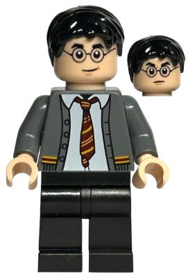 LEGO® Minifigure Harry Potter hp396 Harry Potter Dark Bluish Gray Gryf