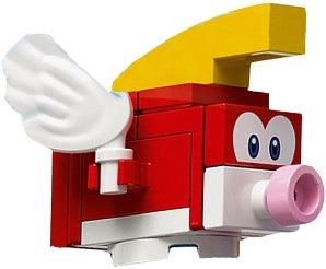 LEGO® Minifigure Super Mario mar0018 Cheep Cheep White Lower Face