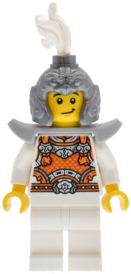 LEGO® Minifigure mk175 Celestial Warrior - Flat Silver Helmet