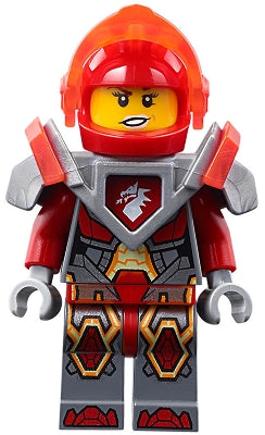 LEGO® Minifigure NEXO KNIGHTS nex086 Macy Halbert Trans-Neon Orange Vi