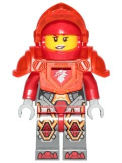 LEGO® Minifigure NEXO KNIGHTS nex119 Macy Halbert Trans-Neon Orange Vi