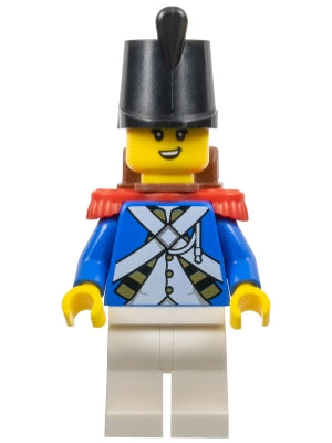 LEGO® Minifigure Pirates pi192 Imperial Soldier IV Female Black Shako