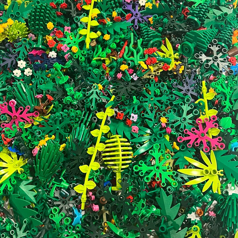 Preowned Bulk LEGO Plants and Trees 1oz – Grass, Leaves