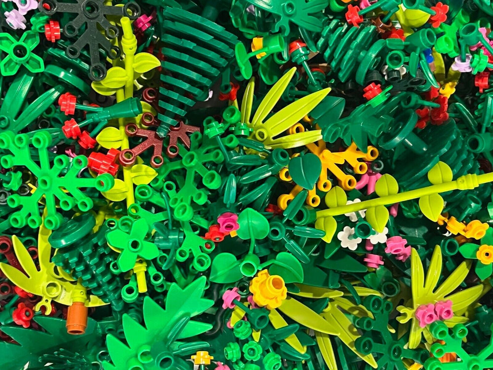 Preowned Bulk LEGO Plants and Trees 1oz – Grass, Leaves