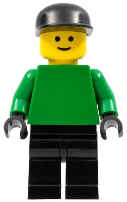 LEGO® Minifigure Sports soc012 Soccer Player White/Black Team Goalie