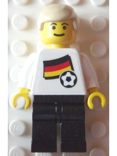 LEGO® Minifigure Sports soc025s01 Soccer Player German Player 2 German