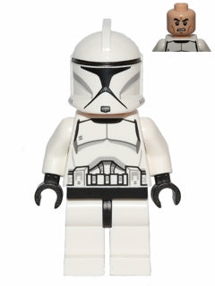 LEGO® Minifigure Star Wars sw0442 Clone Trooper (Phase 1) Scowl