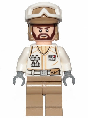 LEGO® Minifigure Star Wars sw1008 Hoth Rebel Trooper White Uniform Dar