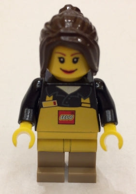 LEGO Minifig LEGO Brand tls092 LEGO Employee Female w/Apron | Buy LEGO ...