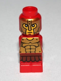 LEGO Minifig Games 85863pb087 Microfigure Mini Taurus Gladiator Red ...