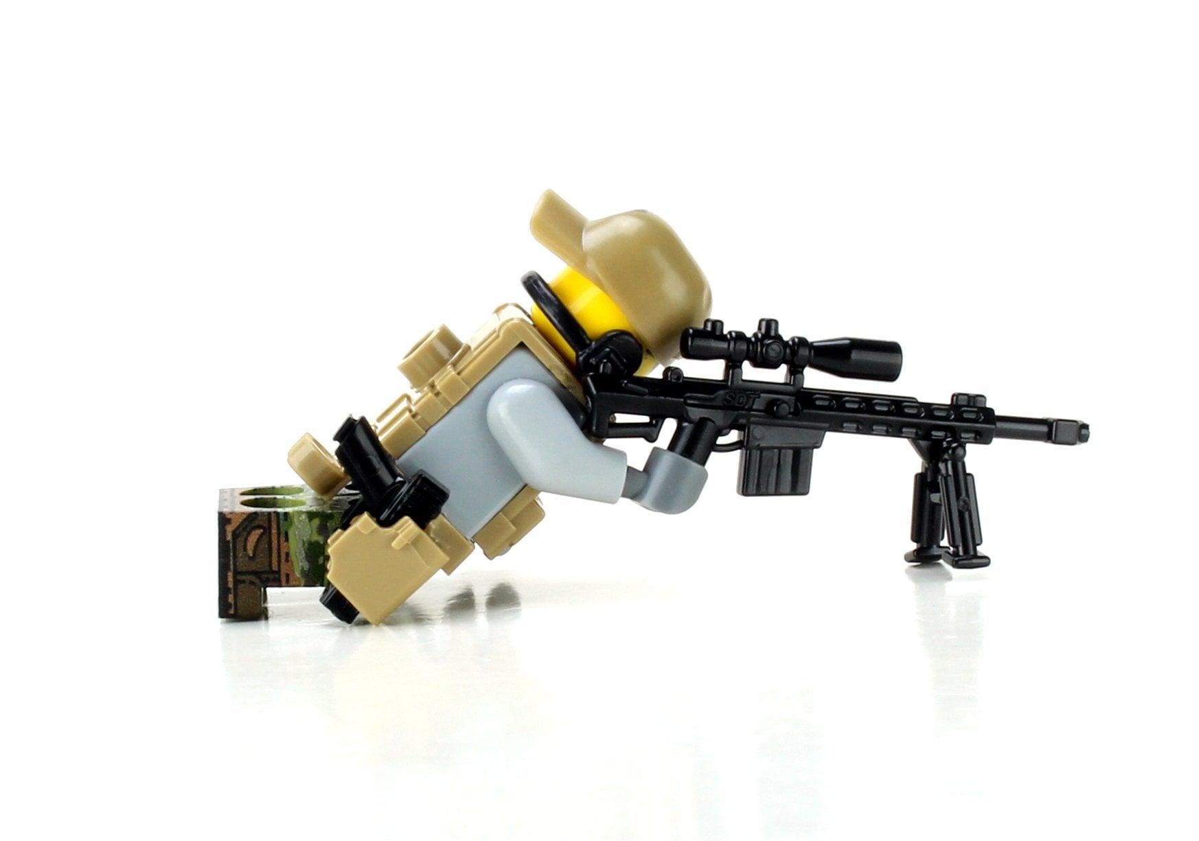 Battle Bricks Value Special Forces Army Sniper Minifigure NEW