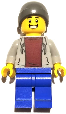 LEGO Minifig BrickLink Designer Program adp066 Sportsman Light Bluish ...