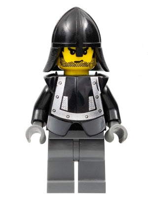 LEGO Minifig Castle cas309 Breastplate Armor over Black Black Neck ...
