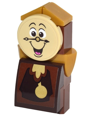 LEGO Minifig Disney dp029s Cogsworth w/Stickers | Buy LEGO Minifigures ...