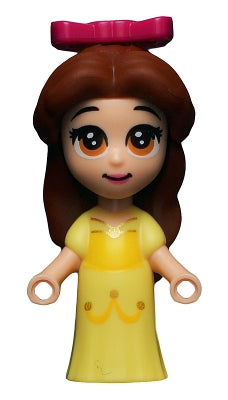LEGO® Minifigure Disney dp090 Belle Micro Doll Magenta Bow