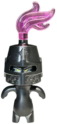 LEGO® Minifigure DREAMZzz drm002 Grimspawn Black Helmet Castle Closed