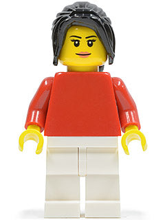LEGO® Minifigure Educational & Dacta edu004 Plain Red Torso White Legs