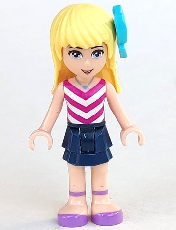 LEGO® Minifigure Friends frnd184 Stephanie Dark Blue Layered Skirt Mag